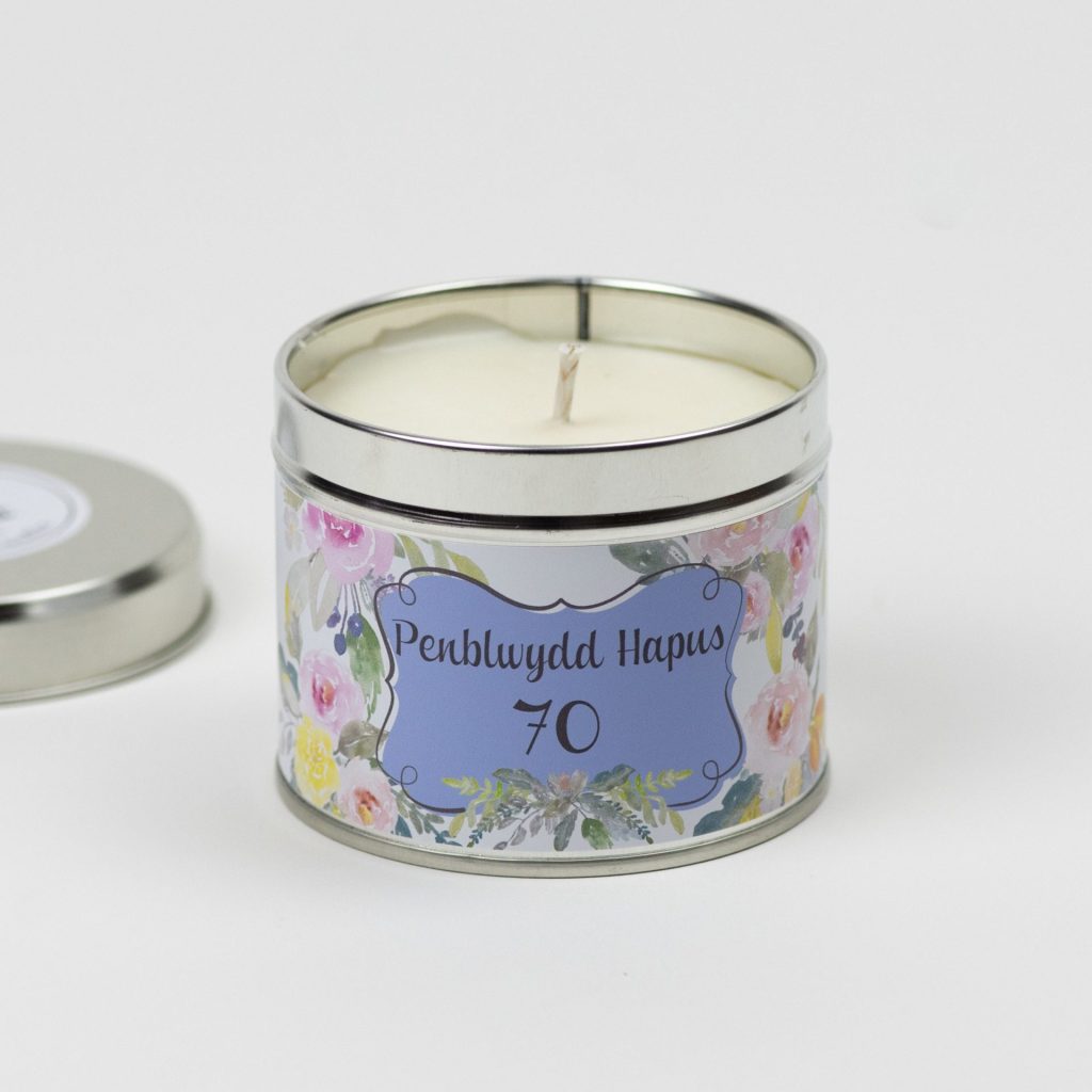 70th Birthday candle - LittleBitDifferent