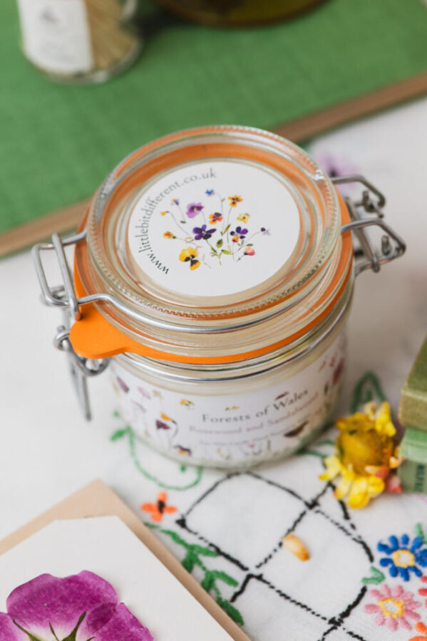 Forests of Wales candle - LittleBitDifferent